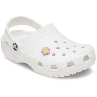 Pink And Yellow Hibiscus Jibbitz™ charms - Crocs