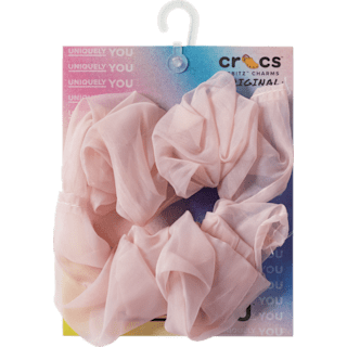Organza Backstrap Scrunchie 2 Pack - Crocs