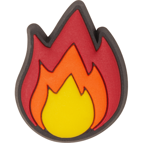 Fire Jibbitz Shoe Charm - Crocs