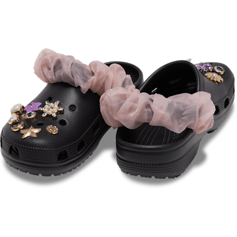 Organza Backstrap Scrunchie 2 Pack - Crocs