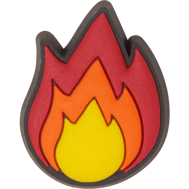 Fire Jibbitz Shoe Charm - Crocs