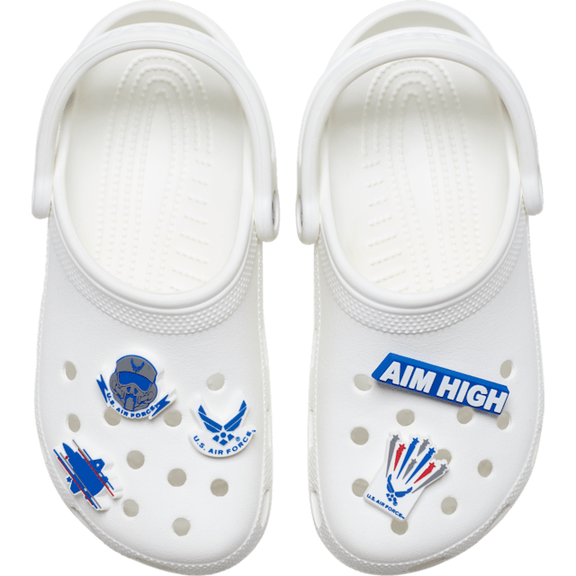 Armed Forces US Air Force 5Pck Jibbitz Shoe Charm - Crocs