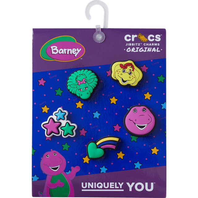Barney 5 Pack Jibbitz™ charms - Crocs
