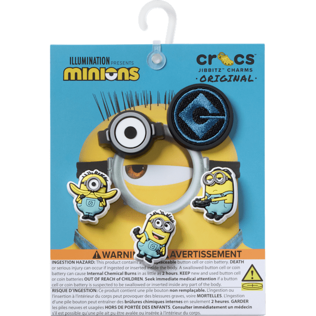 Minions 5 Pack Jibbitz™ charms - Crocs