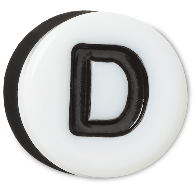 Tiny Friendship Letter D Jibbitz™ charms - Crocs