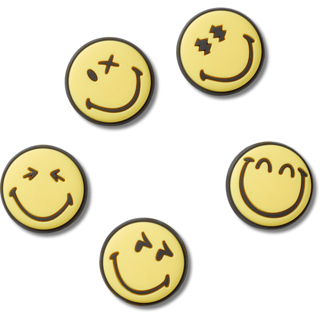 Smileyworld 5Pck Jibbitz™ charms - Crocs