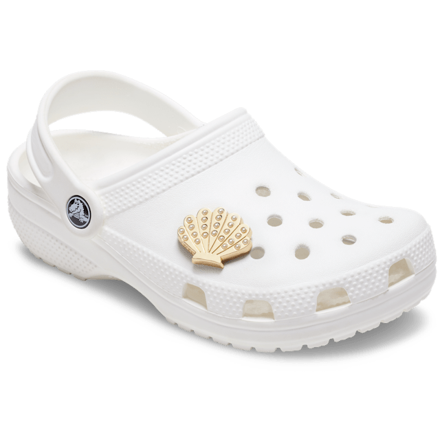 Gold and Pearl Seashell Jibbitz™ charms - Crocs