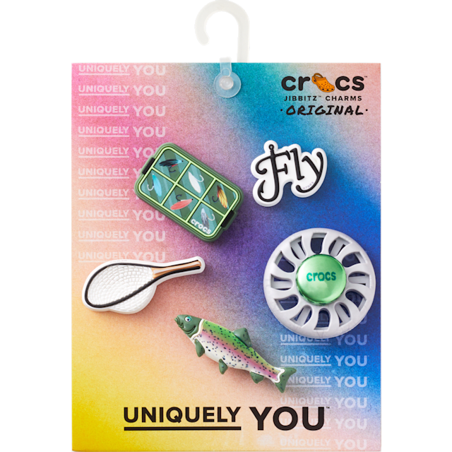 Fly Fishing 5 Pack Jibbitz™ charms - Crocs