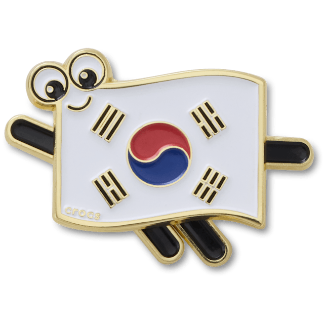Korea Flag Character Jibbitz™ charms - Crocs
