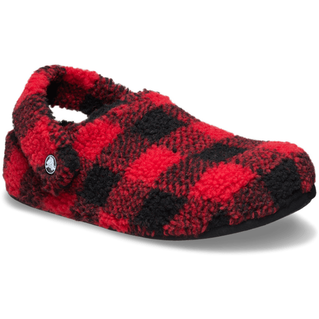 Classic Buffalo Check Cozzzy Slipper - Crocs