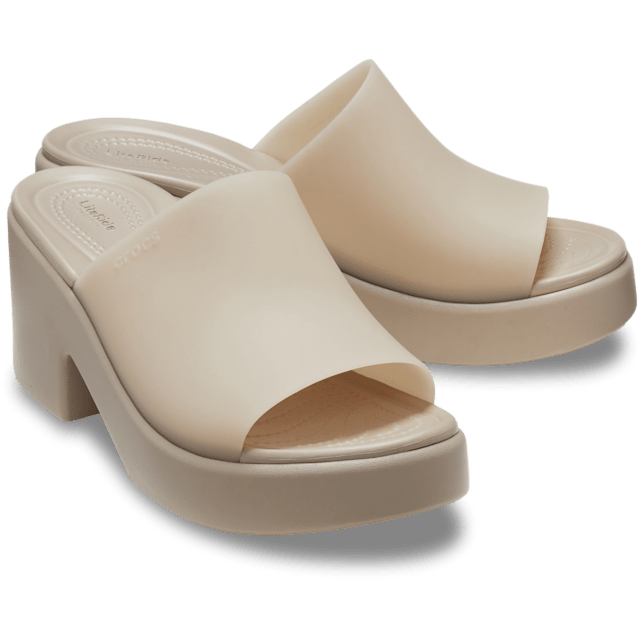 Brooklyn Frosted Slide Heel - Crocs