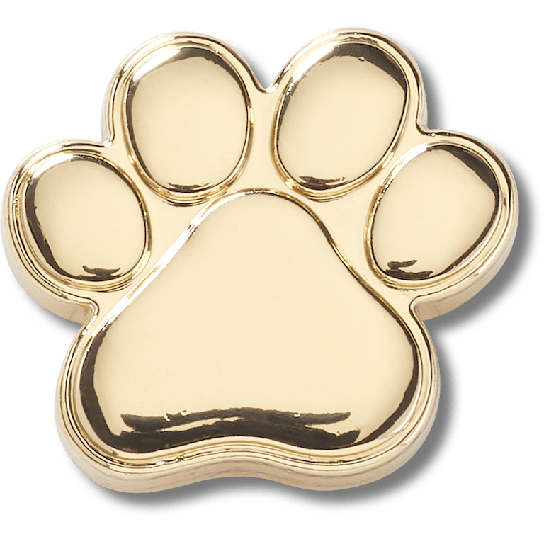 Gold Dog Paw Jibbitz™ charms - Crocs