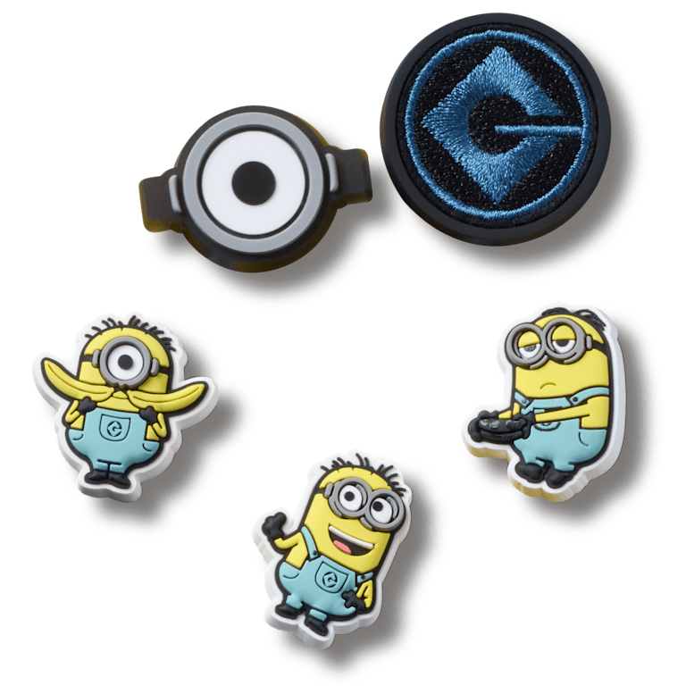 Minions 5 Pack Jibbitz™ charms - Crocs