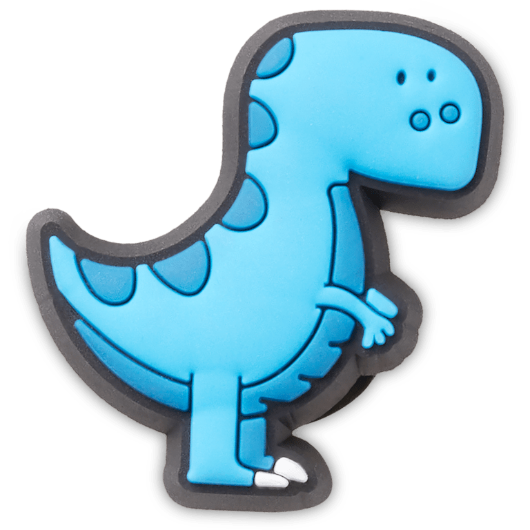 Boys Rule Blue Dino Jibbitz™ charms - Crocs