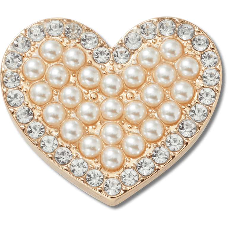 Pearl Cluster Heart Jibbitz™ charms - Crocs