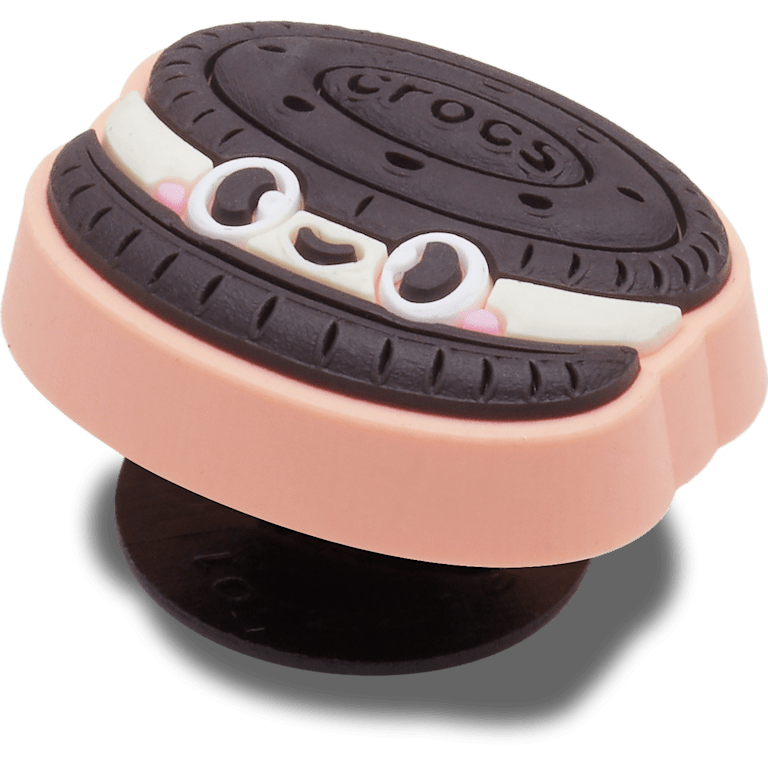 Chocolate Cookie with Smile Jibbitz™ charms - Crocs