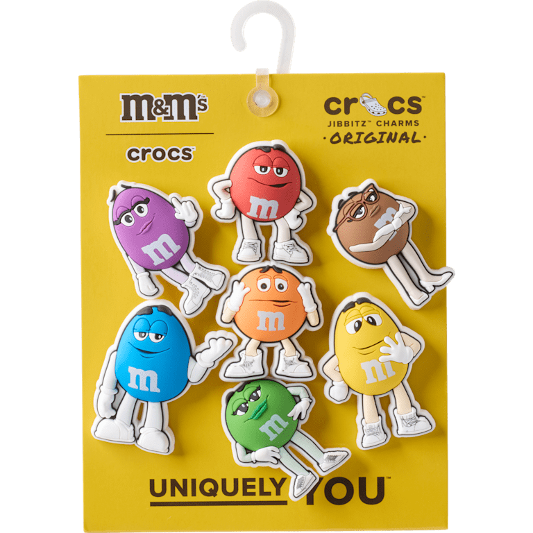 M&M'S 7 Pack Character Jibbitz Charms Jibbitz Shoe Charm - Crocs