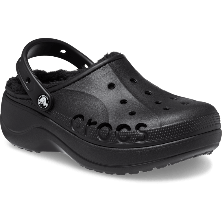 Baya Platform Lined Clog - Crocs