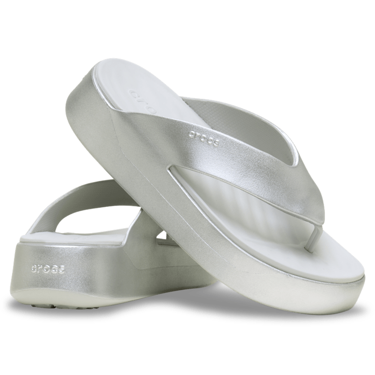 crocs flip flops platform