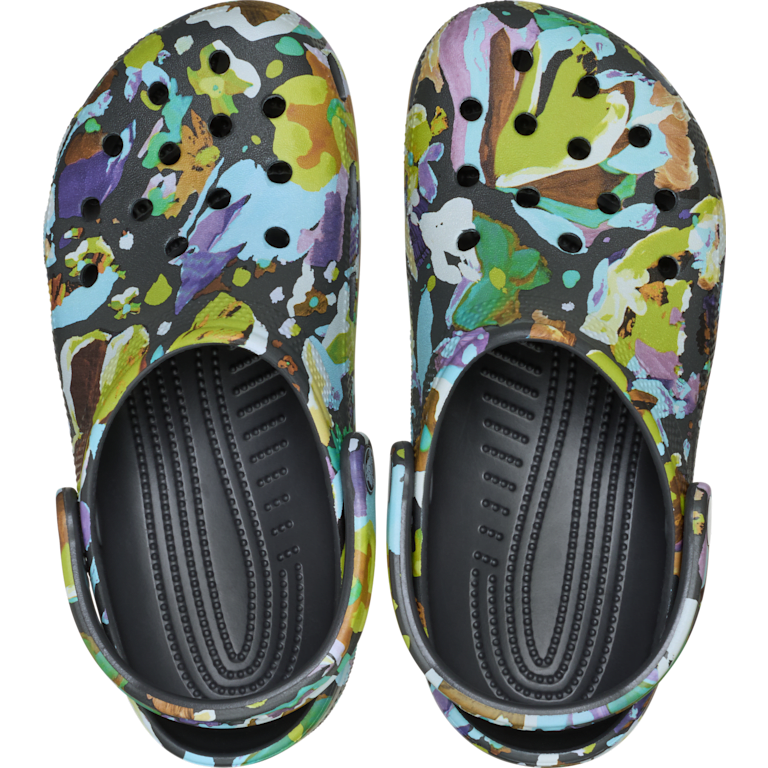 Classic Painted Floral Clog - Crocs
