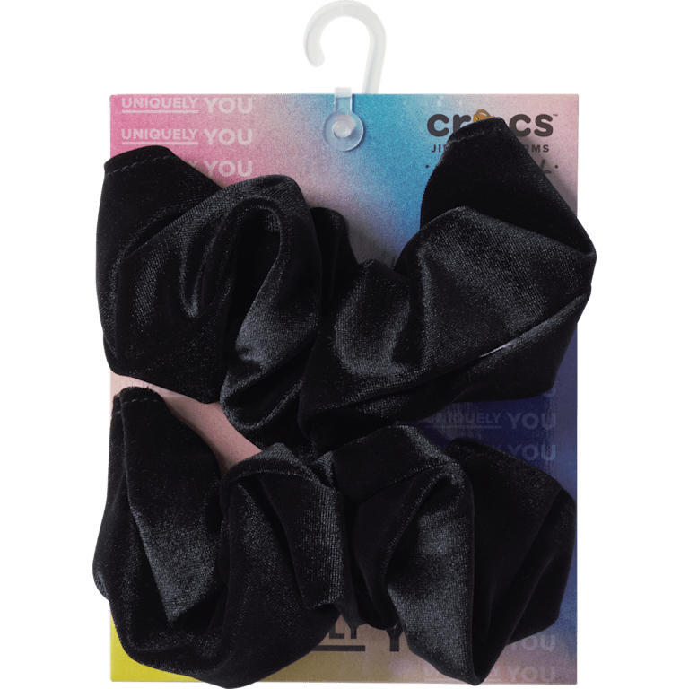 Velvet Backstrap Scrunchie 2 Pack - Crocs