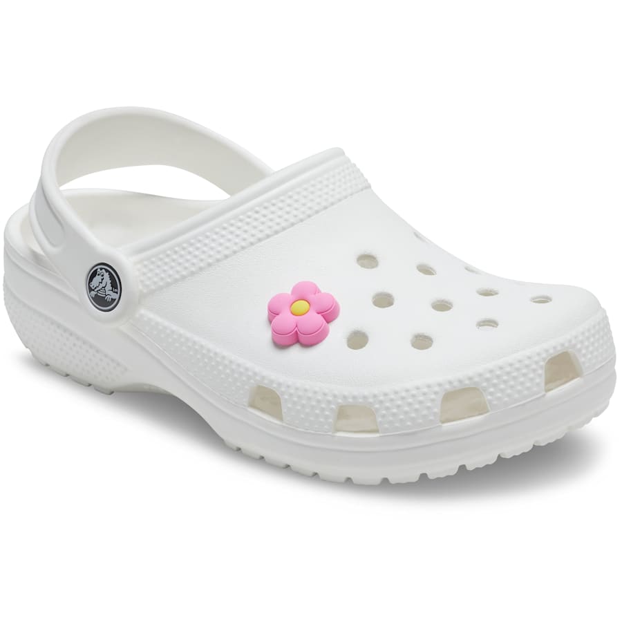 Pink Flower Jibbitz Shoe Charm - Crocs