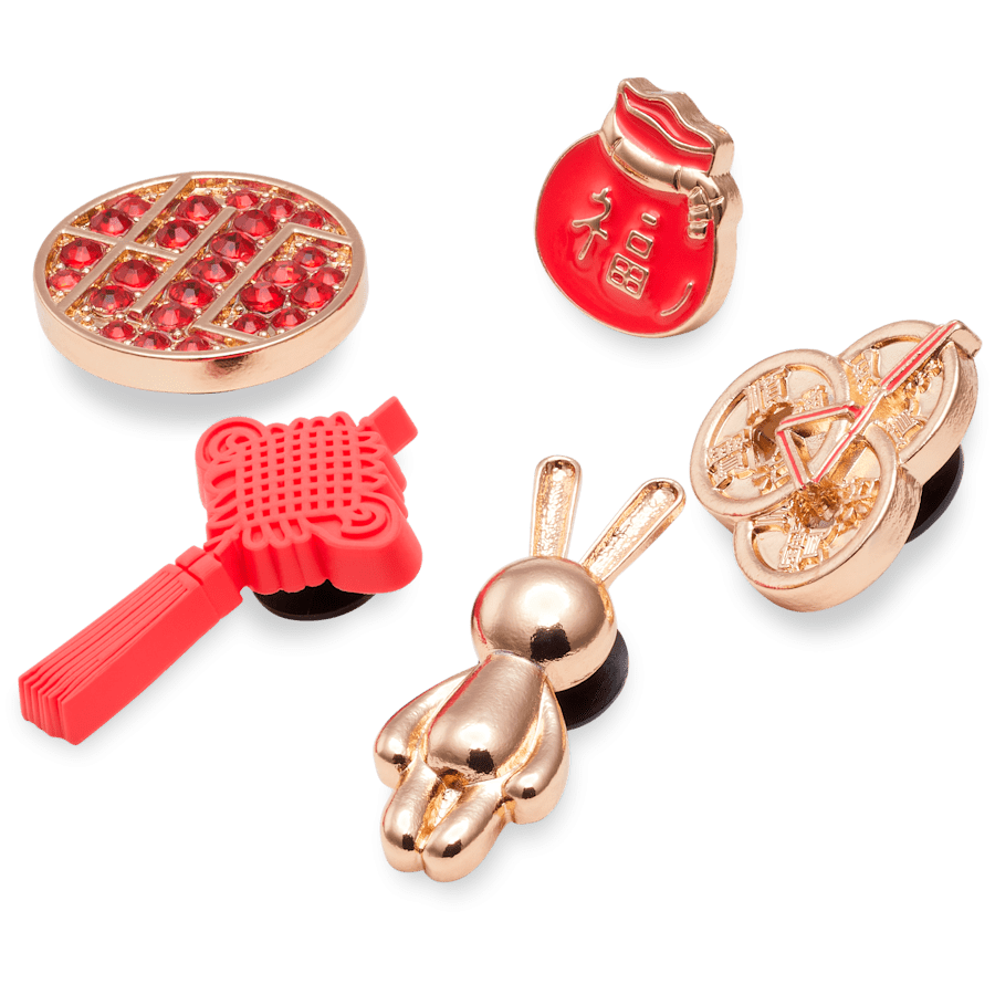 Year of The Rabbit 5 Pack Jibbitz™ charms - Crocs