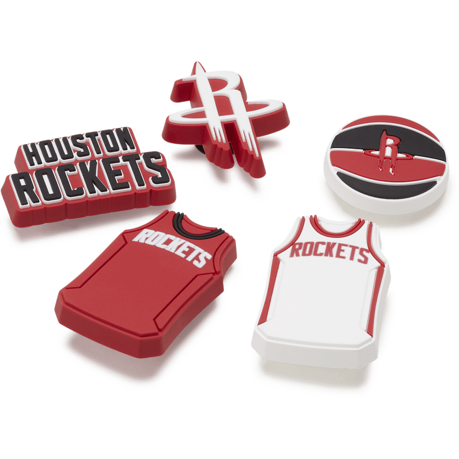 NBA Houston Rockets 5 Pack Jibbitz™ charms - Crocs