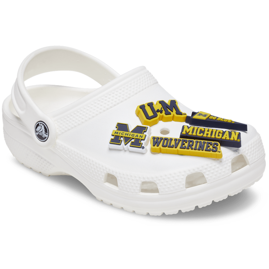 University of Michigan 5 Pack Jibbitz™ charms - Crocs