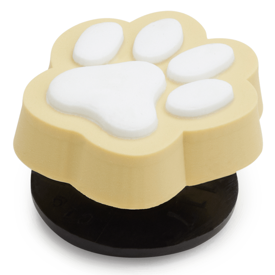 Beige Dog Paw Jibbitz™ charms - Crocs