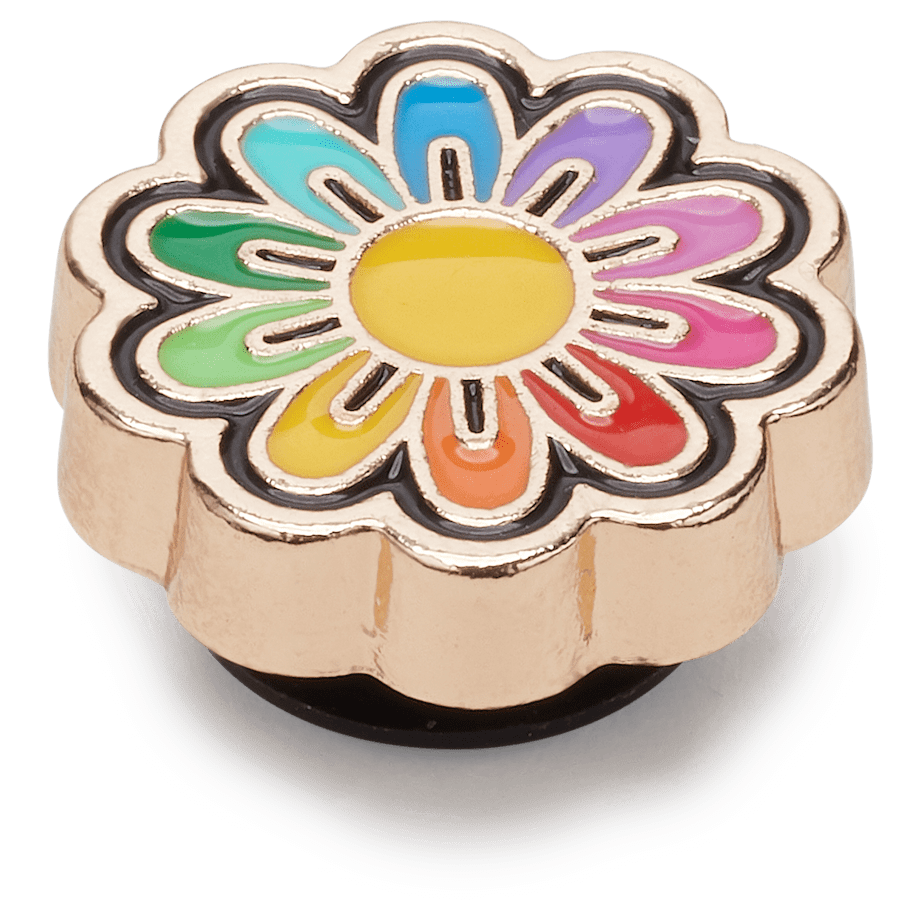 Festival Gold Rainbow Daisy Jibbitz™ charms - Crocs