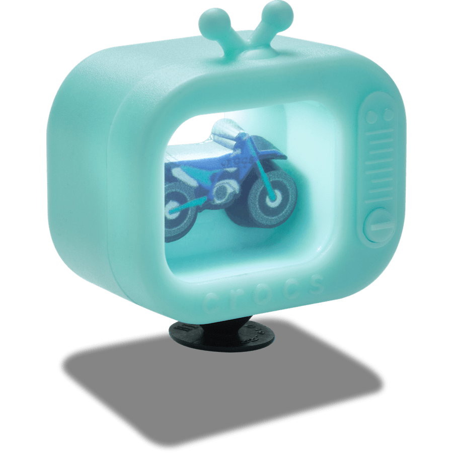Motorcycle TV Flashlight Jibbitz™ charms - Crocs
