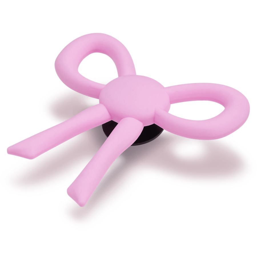 Thin Pink Bow Jibbitz™ charms - Crocs