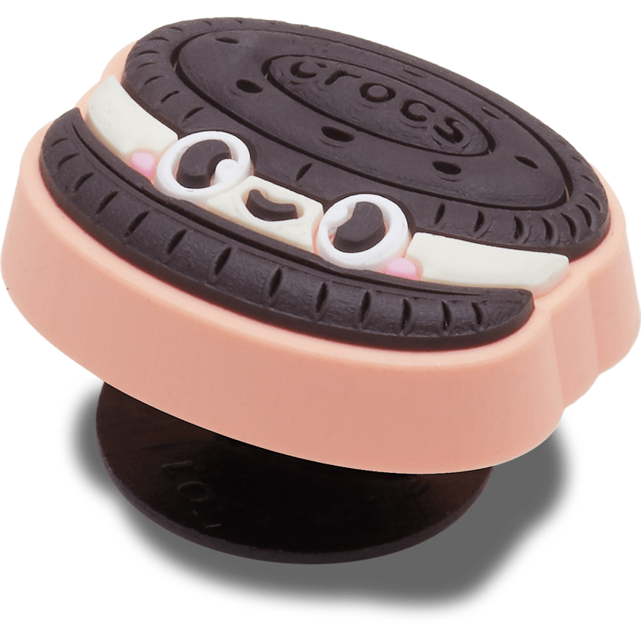 Chocolate Cookie with Smile Jibbitz™ charms - Crocs
