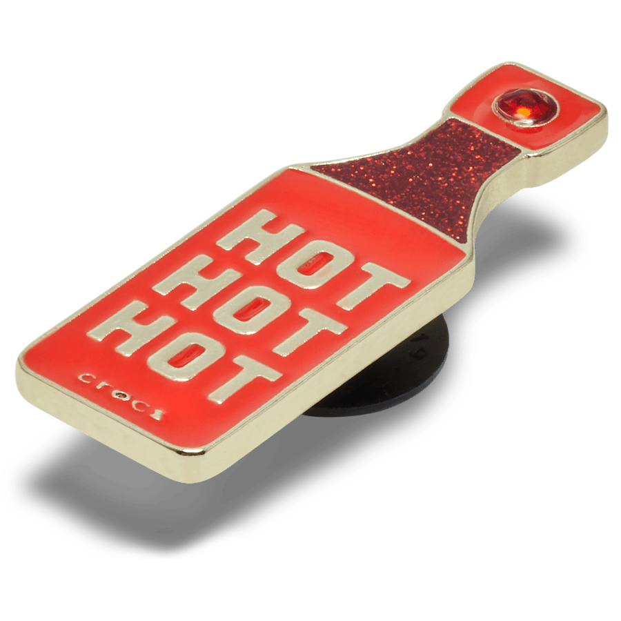 Gold Hot Hot Hot Sauce Jibbitz™ charms - Crocs