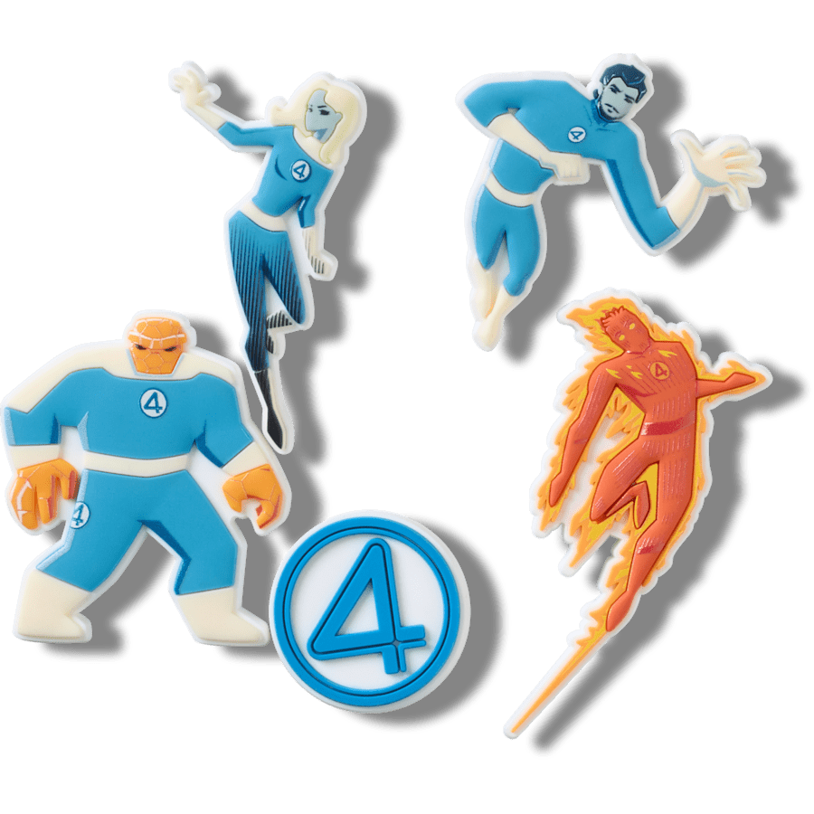 Marvel Fantastic 4 5 Pack Jibbitz™ charms - Crocs