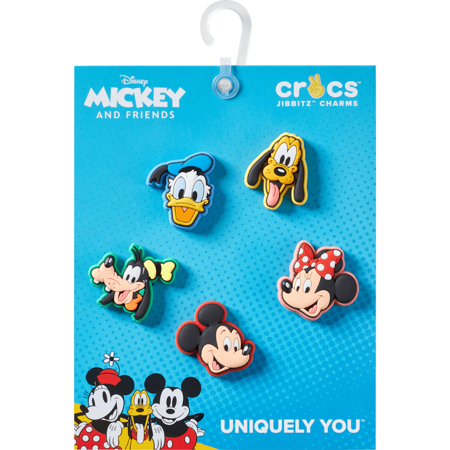 Mickey Friends Colorful 5 Pack Jibbitz™ charms - Crocs