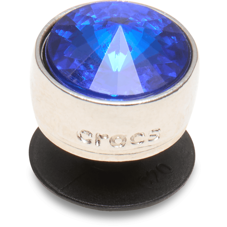 Silver Blue Stud Jibbitz™ charms - Crocs