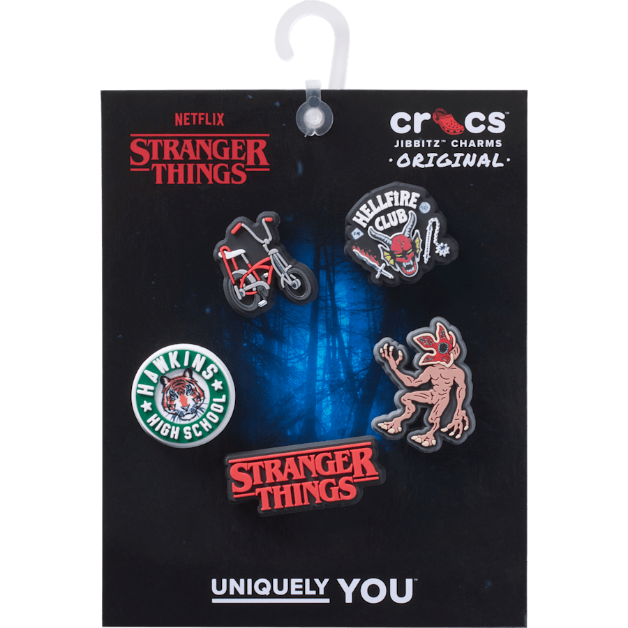 Stranger Things 5 Pack Jibbitz Shoe Charm - Crocs