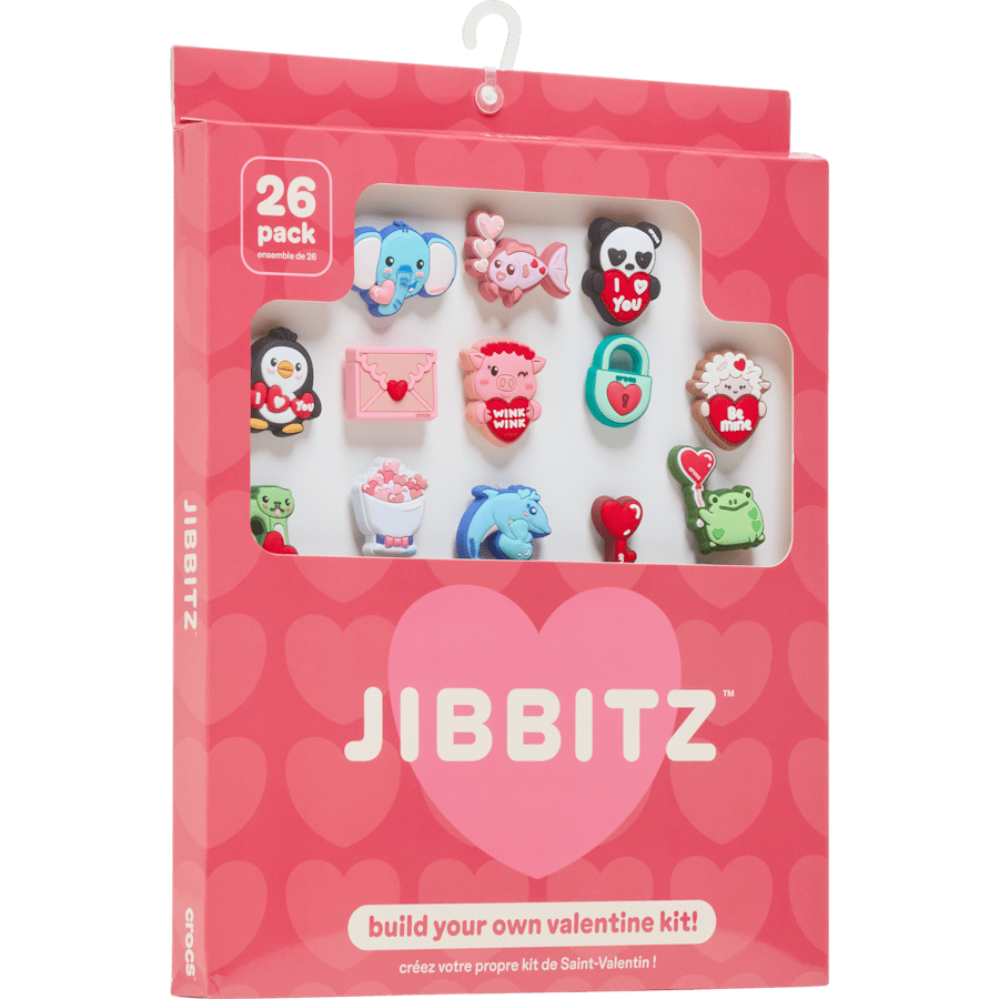 Valentines Day Card 26 Pack Jibbitz™ charms - Crocs