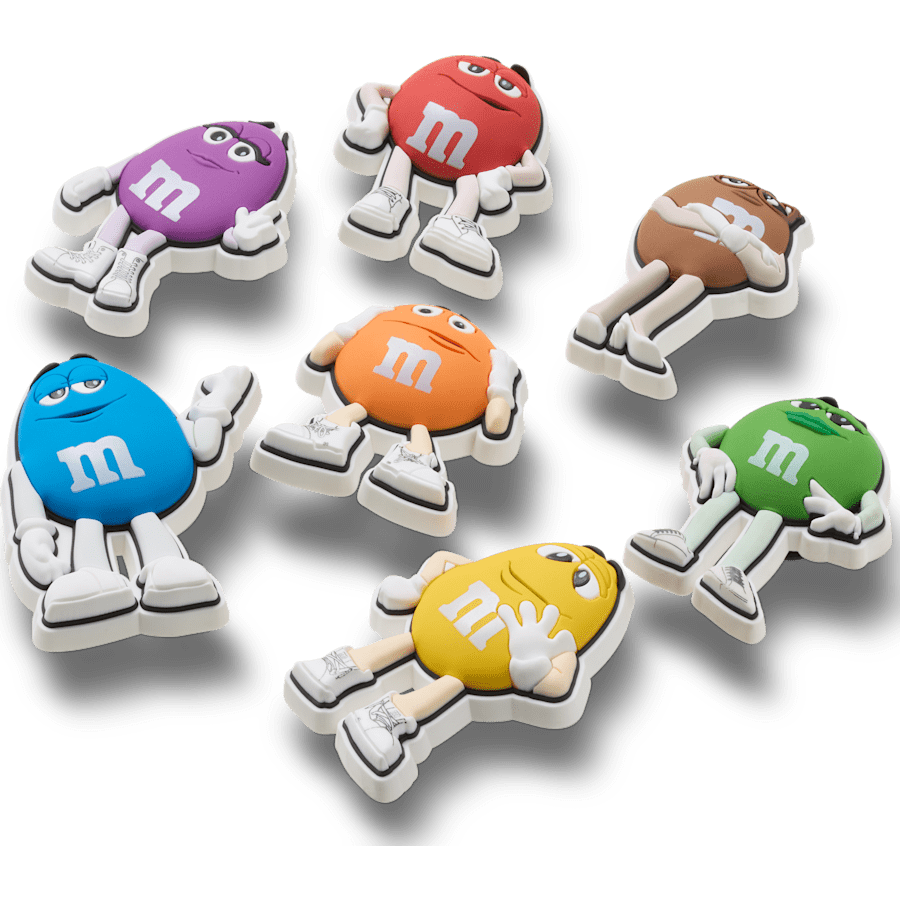 M&M'S 7 Pack Character Jibbitz Charms Jibbitz Shoe Charm - Crocs