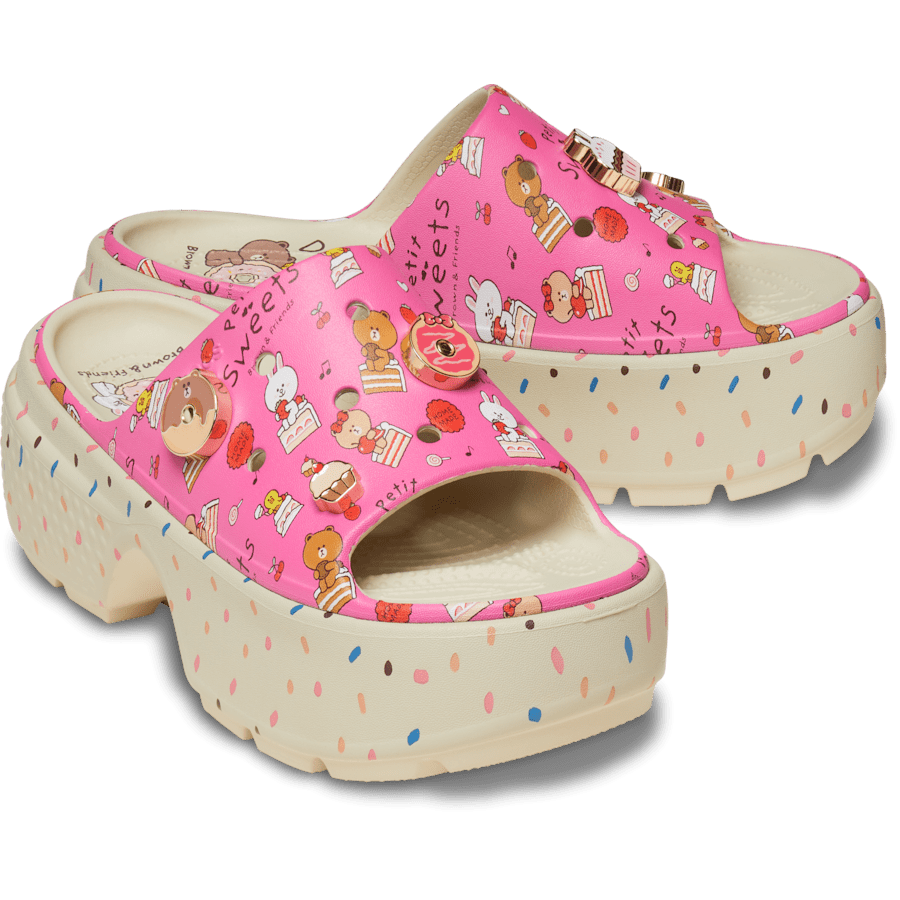LINE FRIENDS Stomp Slide - Crocs