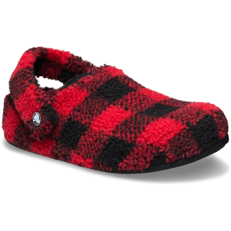 Classic Buffalo Check Cozzzy Slipper - Crocs
