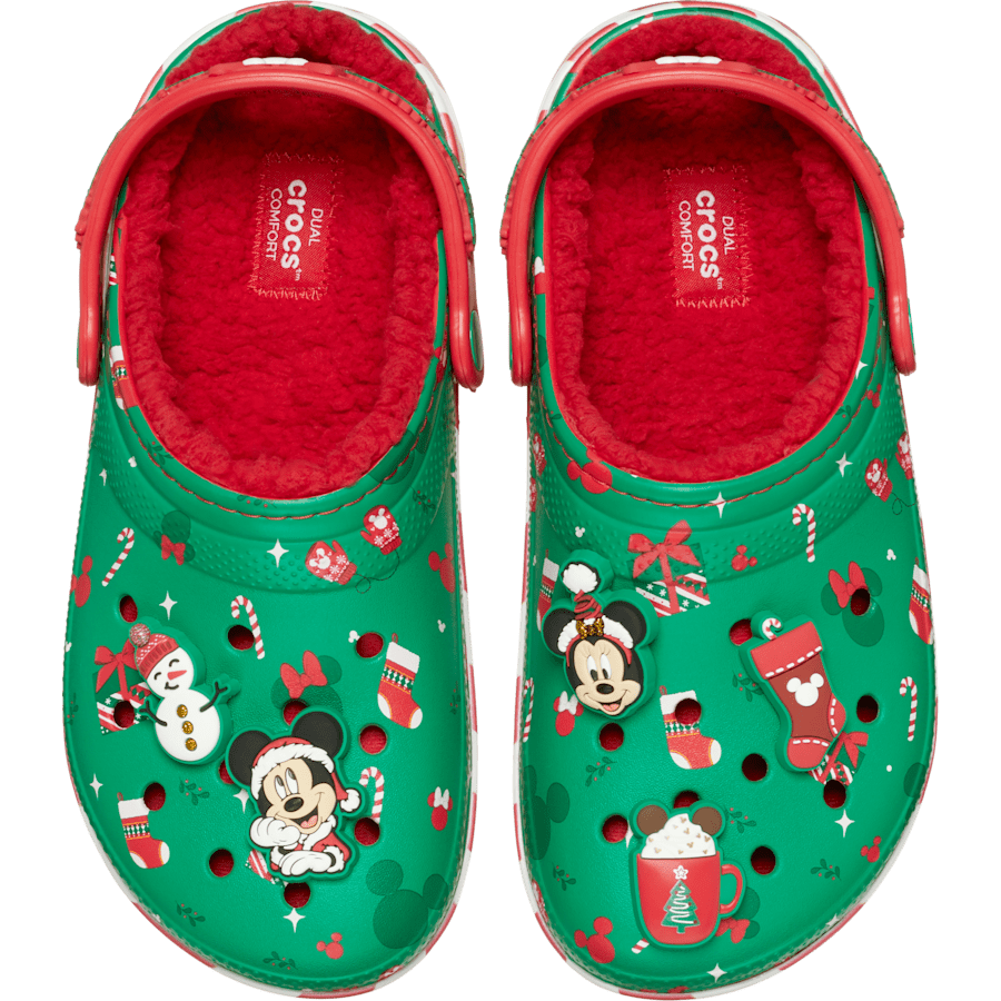 Mickey Mouse Holiday Lined Clog - Crocs