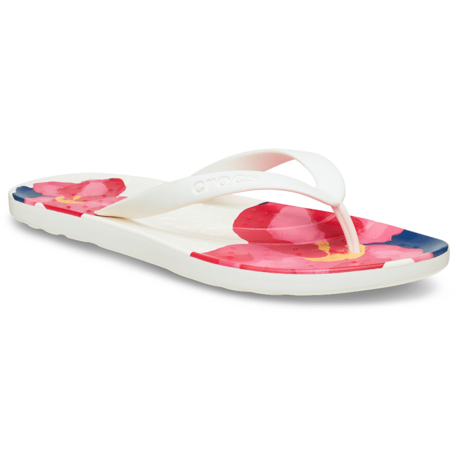 Crocs Painted Floral Flip - Crocs