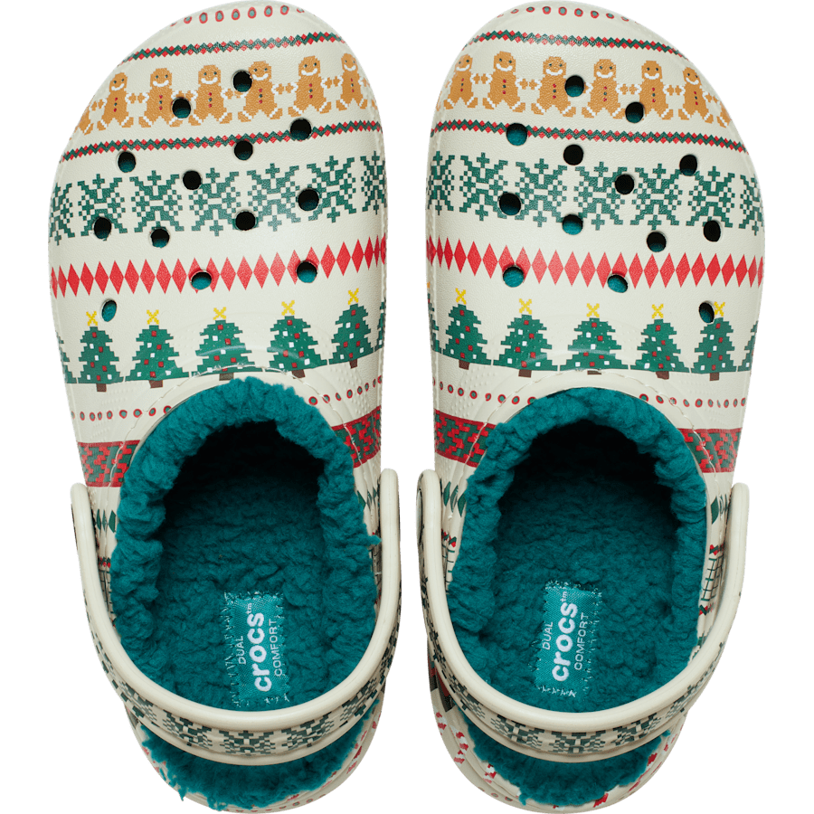Kids' Classic Lined Fair Isle Clog - Crocs