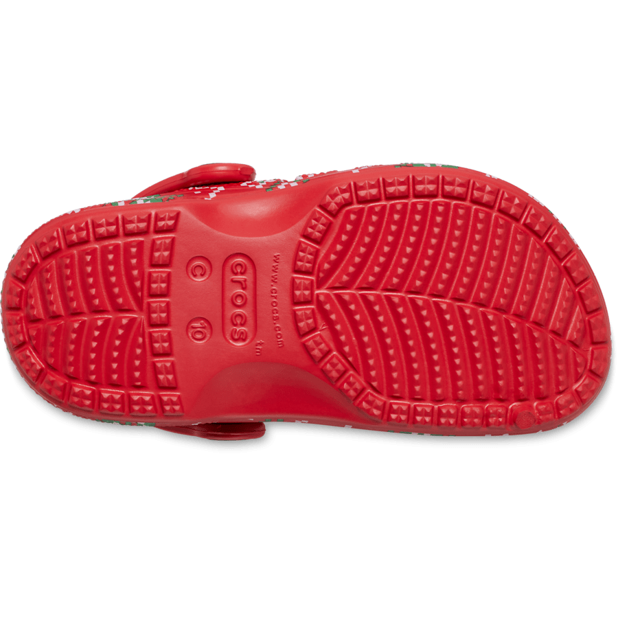 Toddler Baya Holiday Graphic Clog - Crocs
