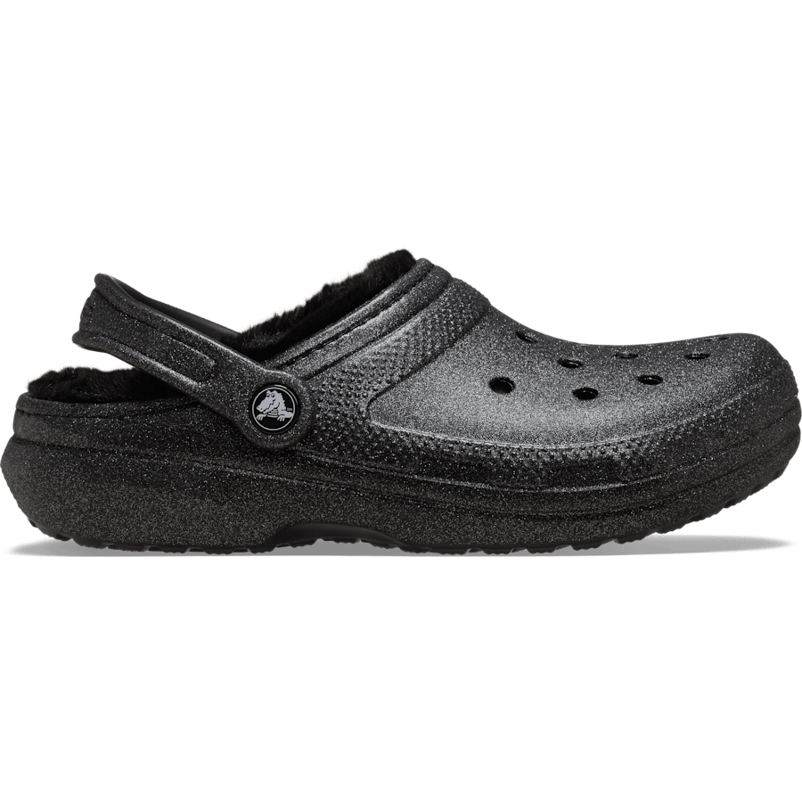 Classic Fuzz Lined Glitter Clog - Crocs