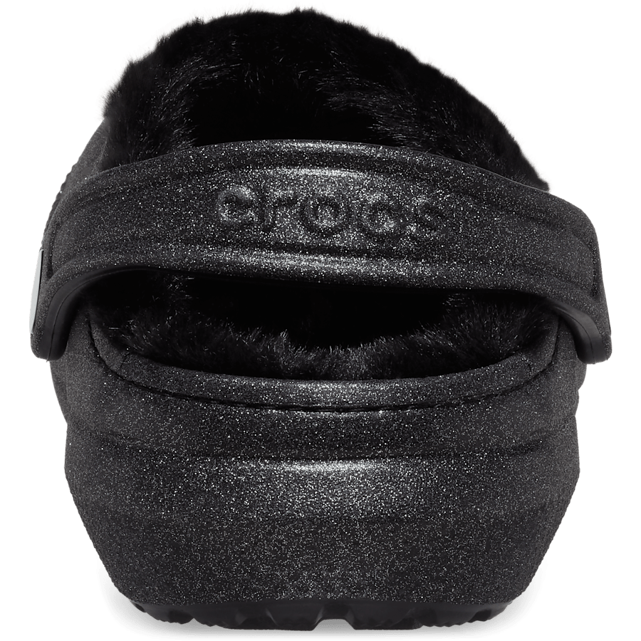 Classic Fuzz Lined Glitter Clog - Crocs