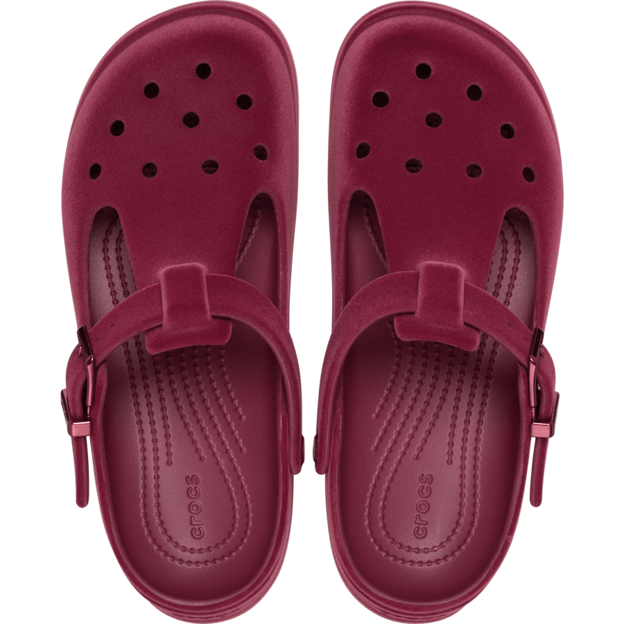 Classic Mary Jane Velvet Clog - Crocs